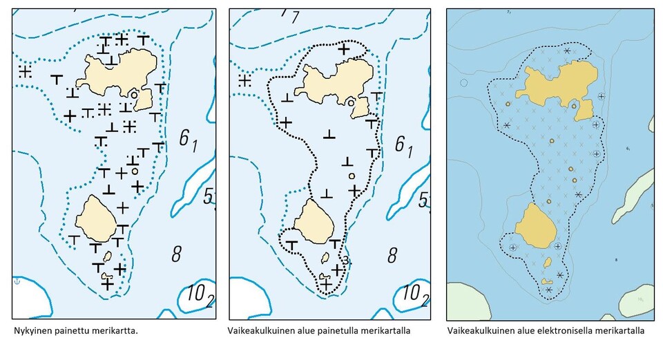 Suomalaiset merikartat | Traficom